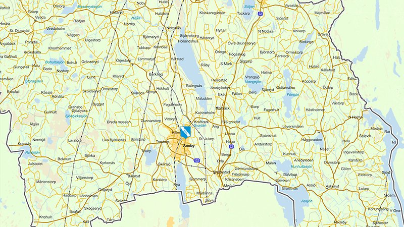 Anebykartan - Aneby